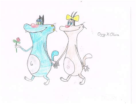 Oggy And Olivia By Alcid34reimagined On Deviantart
