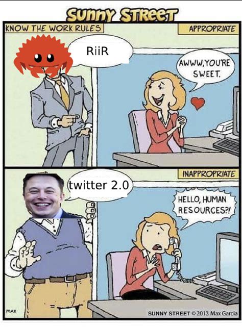 rewrite twitter r rustjerk