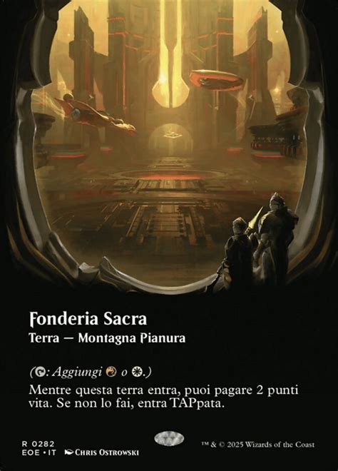 Sacred Foundry · Edge Of Eternities Eoe 282 · Scryfall Magic The