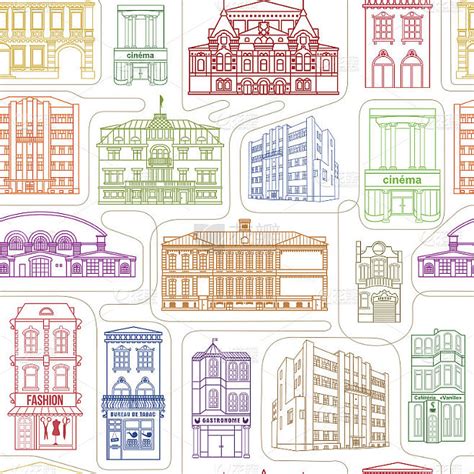 城市空间的texturesobjects