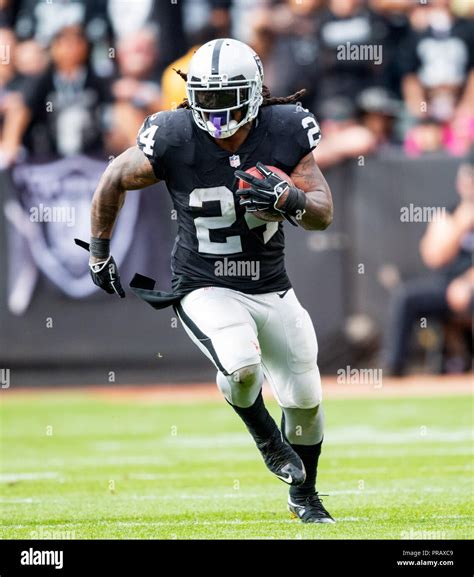Oakland California Usa 30th Sep 2018 Oakland Raiders Running Back