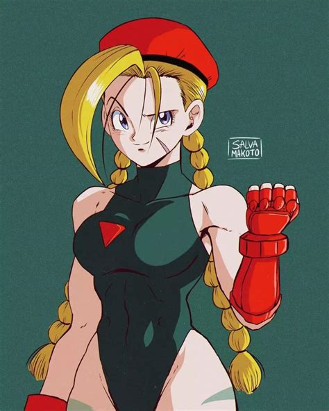 Street Fighter Cammy Se Adentra Al Mundo De Dragon Ball En Este Fanart Código Espagueti