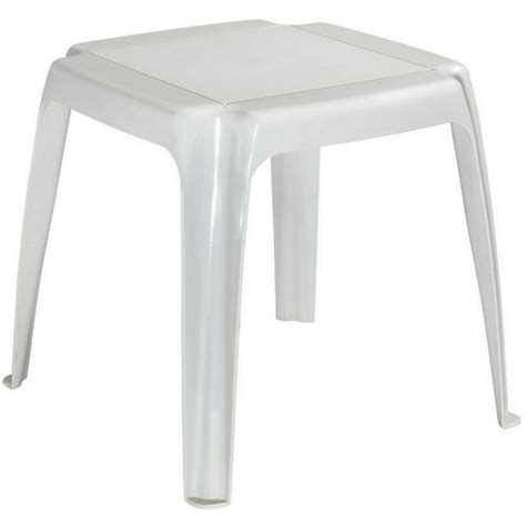 Stacking Side Table White