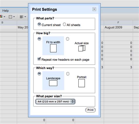 If Only All Print Dialogue Boxes Were Like This Noisy Decent Graphics