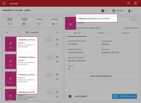 how do i clear sensitive customer data qudini ltd