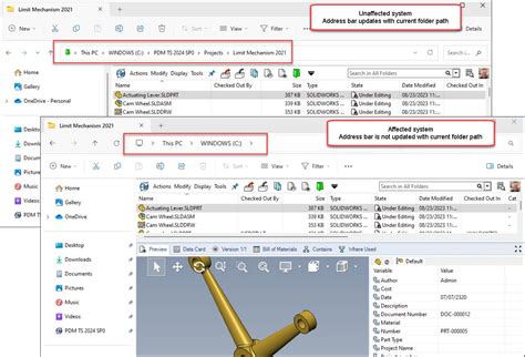 Troubleshooting Solidworks Pdm Windows 11 File Explorer Not Updating