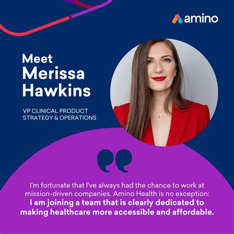 Were Thrilled To Welcome Merissa V Hawkins To The Team As Our New Vp