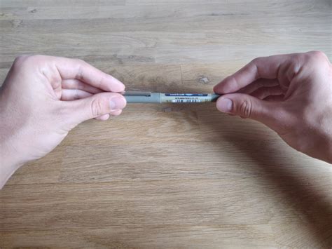 Zaubertrick Erklärt Stift Verschwinden Lassen „flipstick“