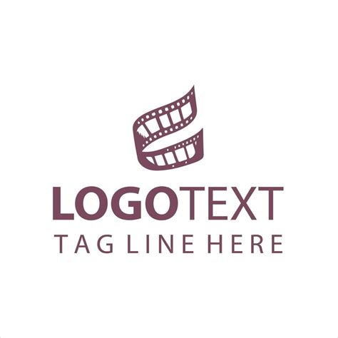 Silver Fade Film Strip Logo 53584572 Vector Art At Vecteezy