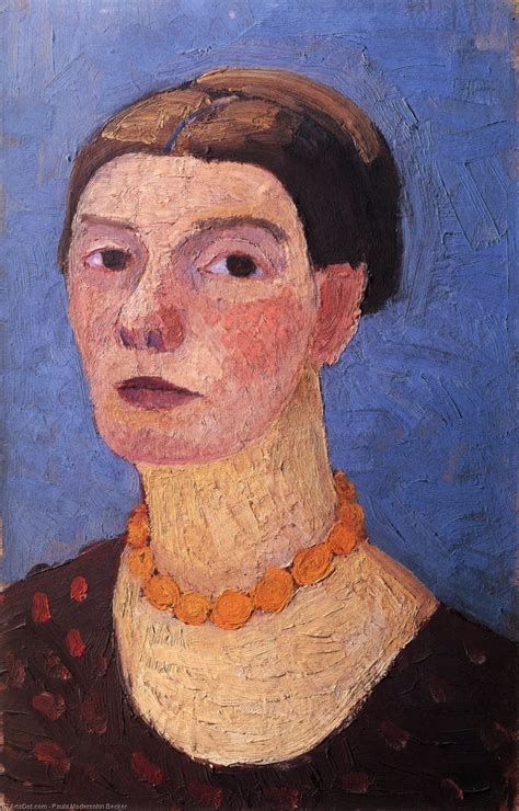 Obtenir Reproductions De Qualité Musée Autoportrait 9 De Paula Modersohn Becker 1876 1907