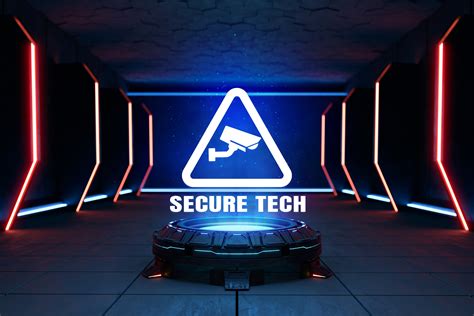 Tech Logo Secure Tech Logo On Behance