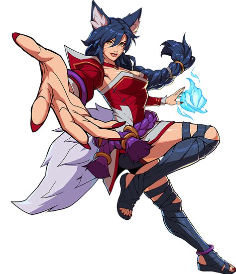 Ahri League Of Legends2xko Render By Jarrostan On Deviantart