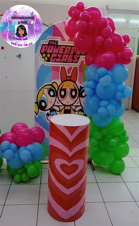 Decoración De Las Chicas Súperpoderosas 🩷🩵💚 Decoración De Unas Las