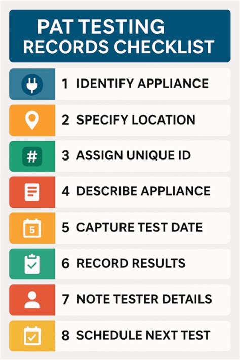 How To Keep Accurate Pat Testing Records Easy Step With Checklist