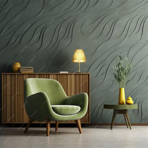 Premium Photo Darl Green Concrete Texture A Mid Century Modern Website For A Luxurious Pattern