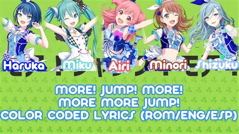 【full Ver】more Jump More Color Coded Lyrics Romengesp More More