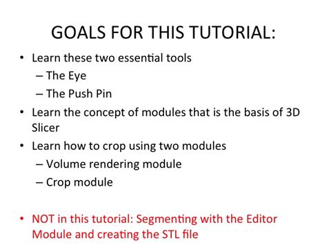navigating 3d slicer 101 basic introduction to slicer software and