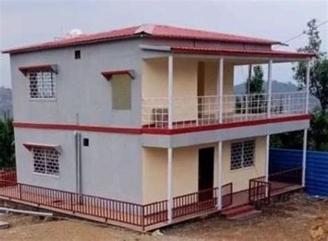 Steel Prefab Duplex House At ₹ 1100sq Ft In New Delhi Id 2850540540455