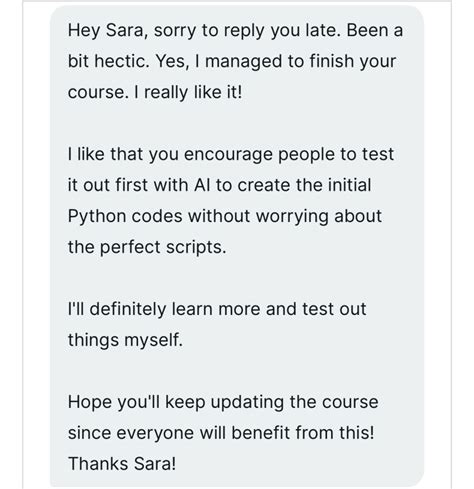 sara taher on linkedin coding python ai