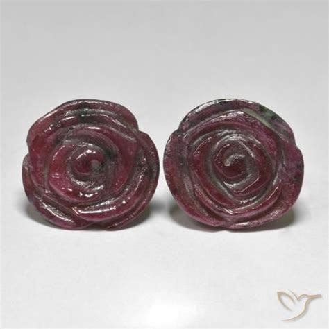 Loose Ruby Zoisite Shop Ruby Zoisite Cabochons Carvings And Beads
