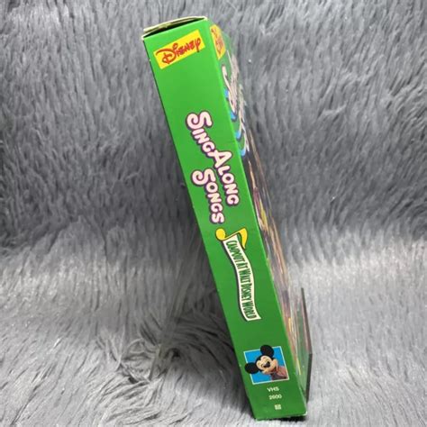 Disney Sing Along Songs Vhs Tape Campout At Walt Disney World Mickey