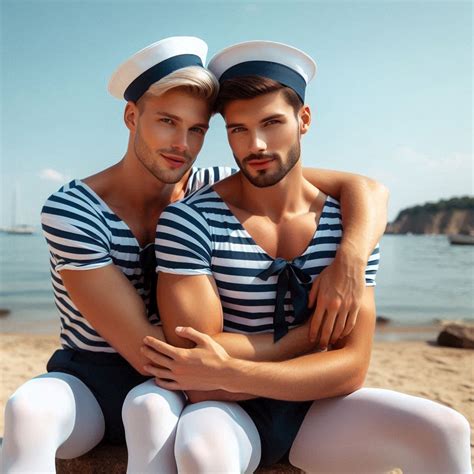 Sexy Sailors At The Beach By Mojado21 On Deviantart