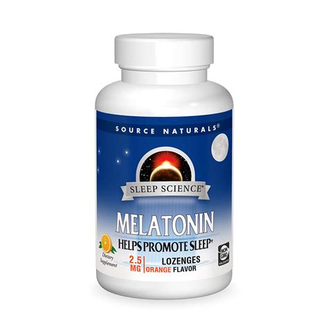 Source Naturals Melatonin 25mg Lozenges Hsu