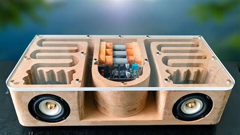 Diy Wooden Mdf Subwoofer Bluetooth Speaker Diy Wooden Subwoofer Box