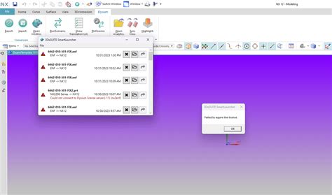 Missing License Rsiemensnx