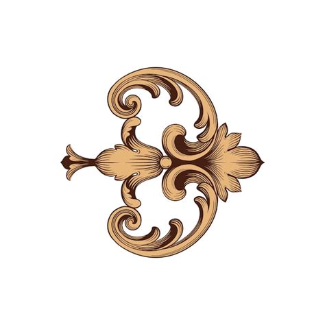 Premium Vector Border And Frame With Baroque Style