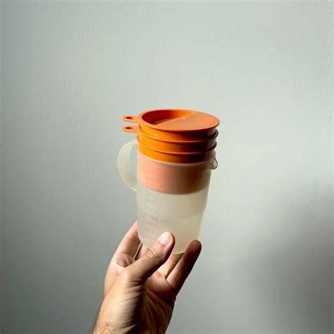 Pichet Multi Mesureur Tupperware Orange • Yo La Broc