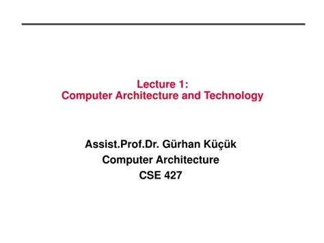 Ppt Modern Computer Architecture Understanding Design And Trends Powerpoint Presentation Id