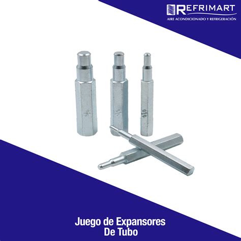 Juego De Expansores De Tubo Refrimart De México S A De C V Aire