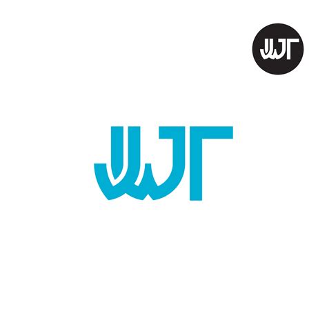 Letter Jwt Monogram Logo Design 35912210 Vector Art At Vecteezy