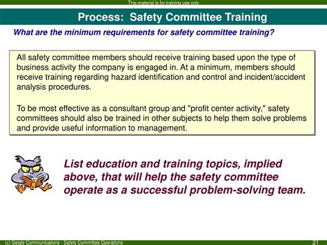 Ppt Effective Safety Committee Operations An Introduction Powerpoint Presentation Id 9338584