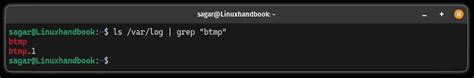 what are utmp wtmp and btmp files in linux