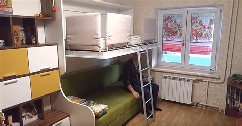Чердак кровать с диваном внизу для родителей:обзор рынка и 4 необычных ...