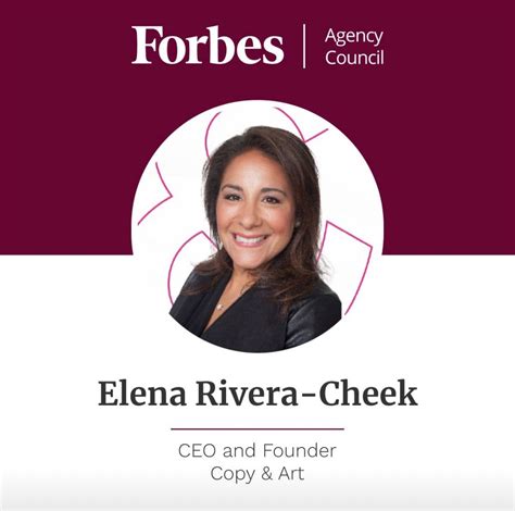 So Proud Of Elena Rivera Cheek Mba For All She Is Accomplishing Well