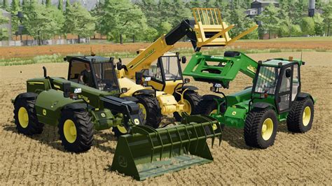 John Deere 3400 Telehandler V10 Fs22 Mod Farming Simulator 22 Mod