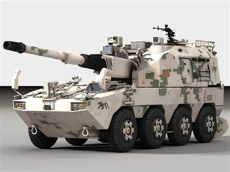 Norinco Sh 11 Sph 3d Model By Pxfpxd