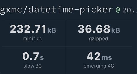 Ngxmcdatetime Picker Bundlephobia