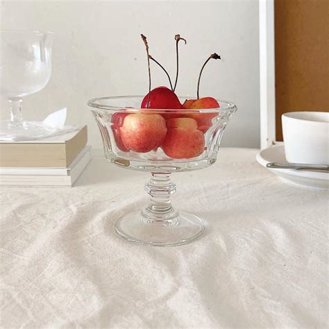 마이멜로우홈 Laroche French Coupe Glass 프렌치 쿠페 글라스 와인 아이스크림 과일 디저트 볼 220ml