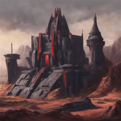 Discover The Mystical Castle In The Desert Old Republic Sith Ship