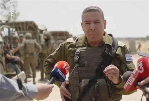 דובר צהל מיטוט שלטון חמאס והחזרת החטופים שלובים זה בזה הידברות