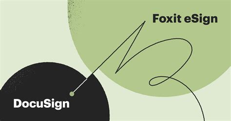 Docusign Vs Foxit Esign Comparison Of 2022