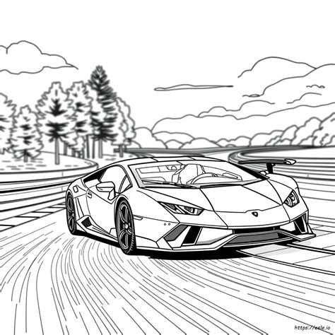 Lamborghini Huracan Performante Värityskuvat