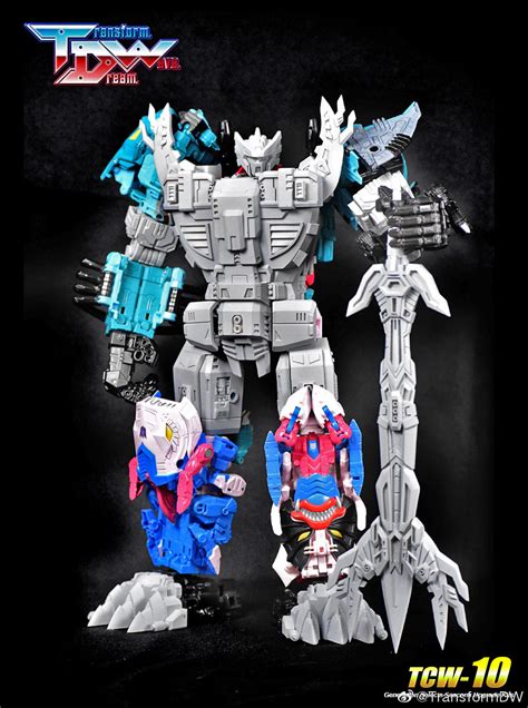 Transform Dream Wave Upgrade Kit For Takara Gs King Poseidon