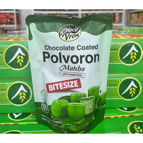 Polvoron Choco Vron Bite Size Matcha Classic Cookies N Creme Shopee Philippines