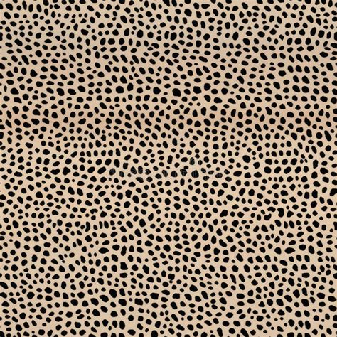 Seamless Neutral Leopard Spots On Beige Background A Neutral Seamless