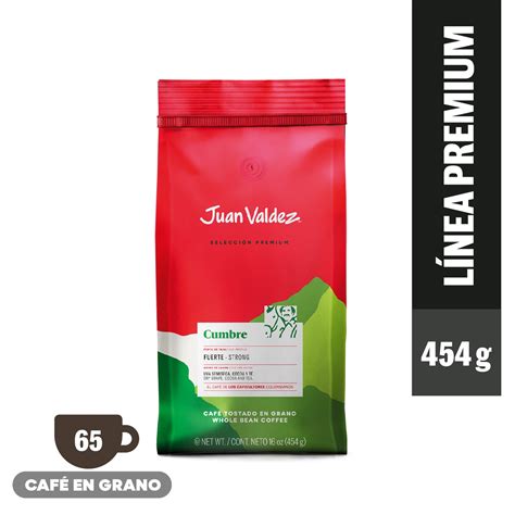 Café En Grano Juan Valdez Sabor Premium 100 Colombiano Juan Valdez